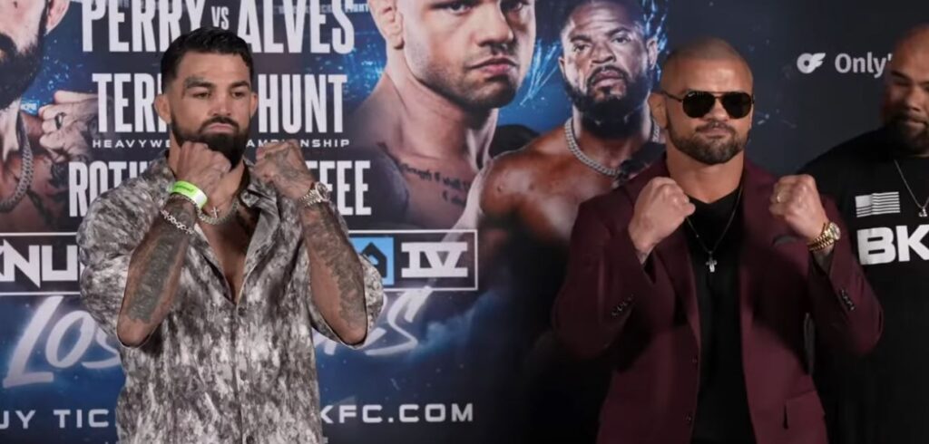BKFC KnuckleMania IV Los Angeles: Mike Perry vs. Thiago Alves Live Stream Weigh-In