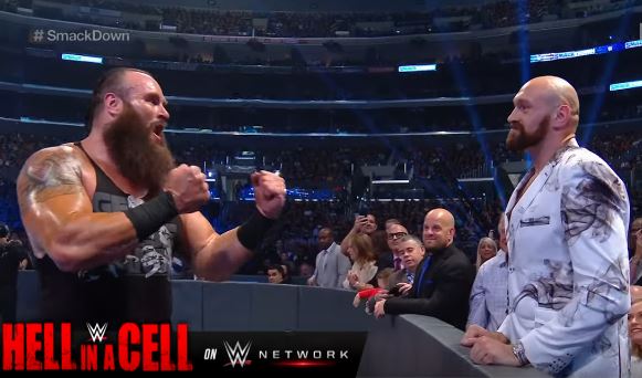 Video: Braun Strowman challenges Tyson Fury on WWE SmackDown