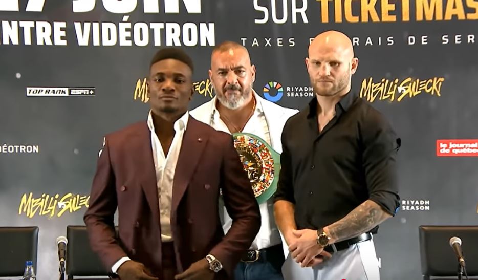 Watch Christian Mbilli vs Maciej Sulecki Fight Live from Quebec City on ...