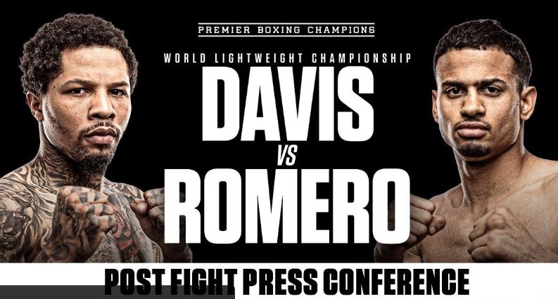 Gervonta Tank Davis vs Rolando Rolly Romero Live Stream Post-Fight ...