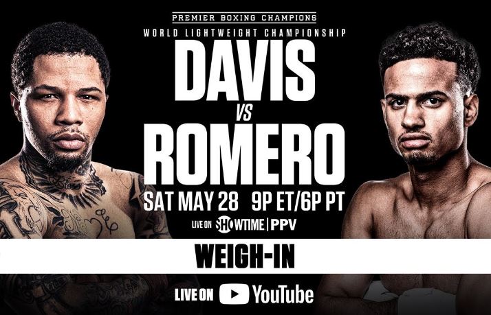 Gervonta ‘Tank’ Davis vs Rolando ‘Rolly’ Romero Fight Live Stream Weigh ...
