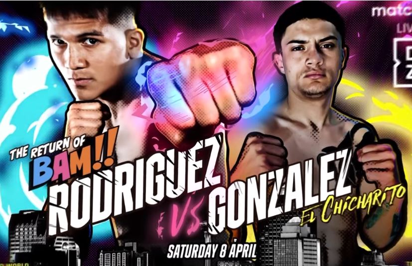 Jesse Bam Rodriguez vs Cristian Gonzalez Fight Poster 2023