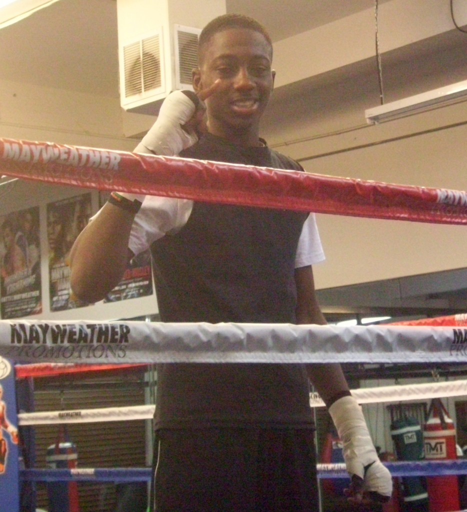 UK BOXING STAR JUNIOR SABA BEGINS LAS VEGAS TRAINING CAMP