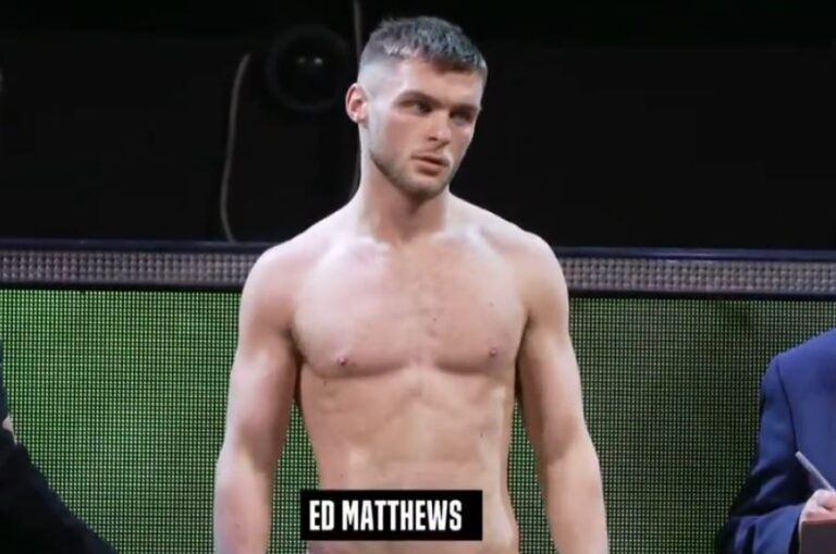 Misfits Boxing X Series 12: Ed Matthews vs Mystery Opponent Live Stream ...