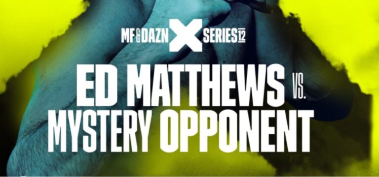 Live Stream: Misfits Boxing X Series 12: Ed Matthews vs Mystery ...