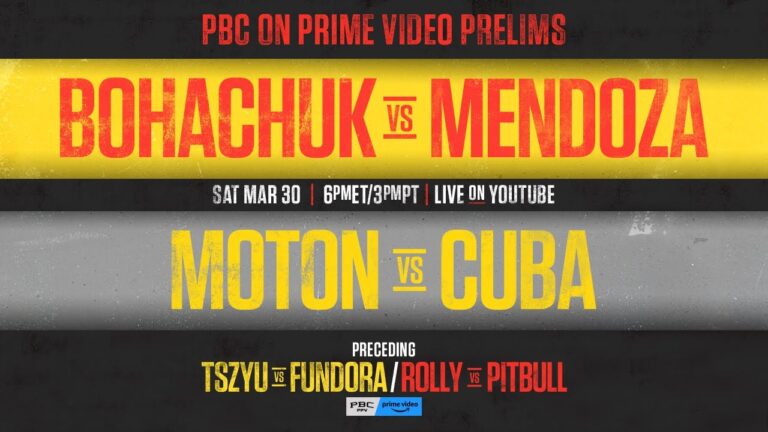 PBC on Amazon Prime Video: Tszyu vs. Fundora, Rolly vs. Pitbull FREE ...
