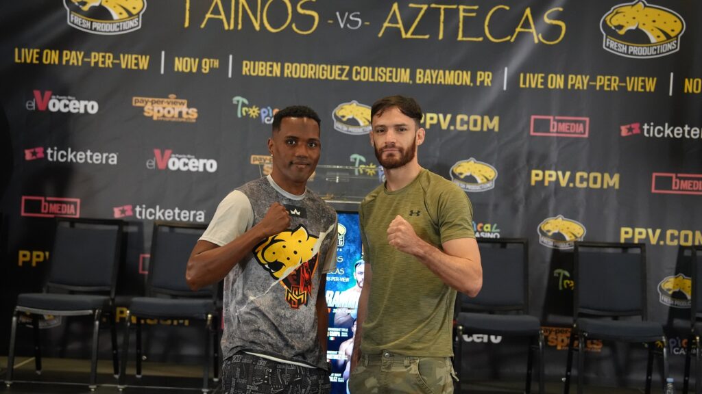 Subriel Matias vs. Roberto Ramirez “Tainos vs. Aztecas” Live this Saturday on PPV
