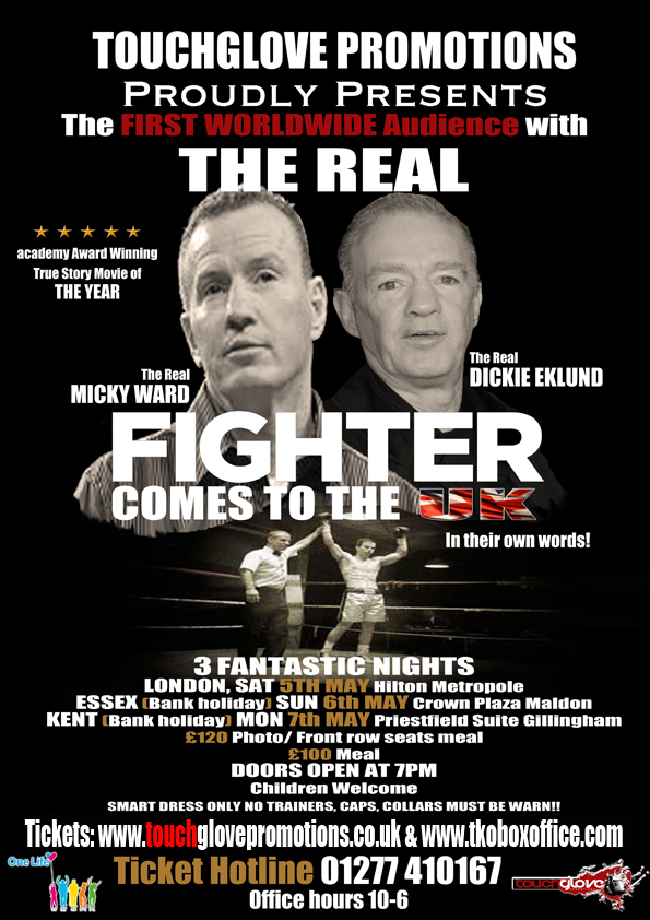‘Irish’ Micky Ward And Dickie Eklund – The Real ‘Fighters’ – Hit The U.K