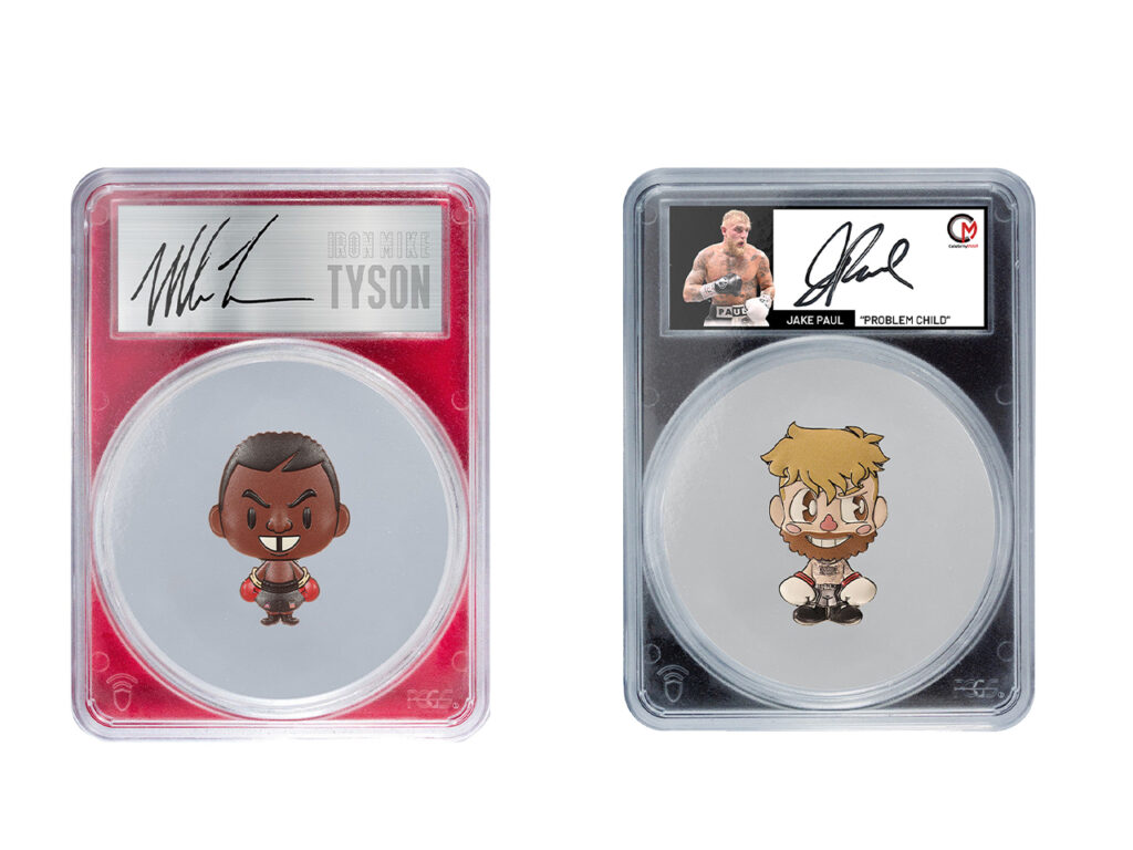 Celebrity Mint Launch Limited Edition Mike Tyson and Jake Paul “Chibi ...